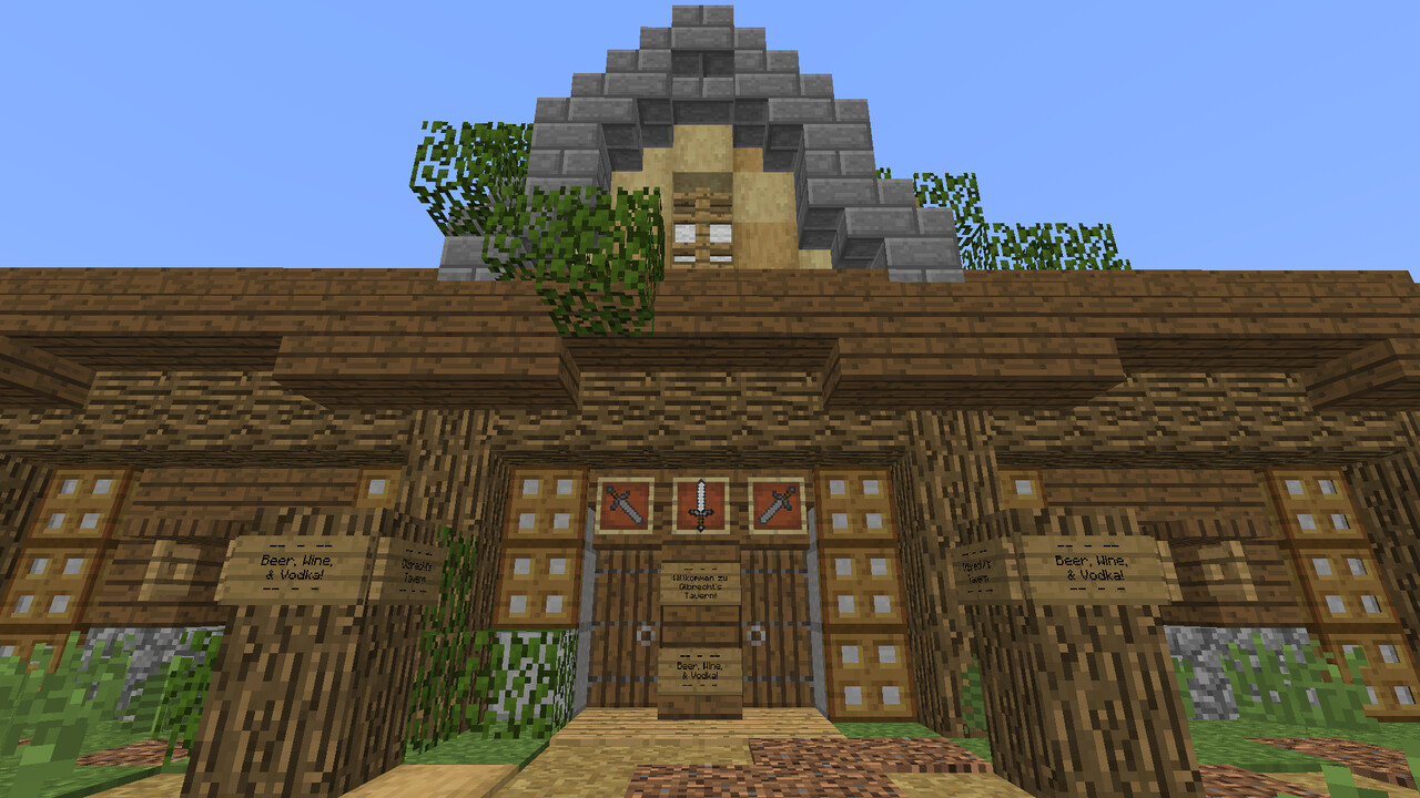 Olbrecht's Tavern (Medieval Bar) Minecraft Map