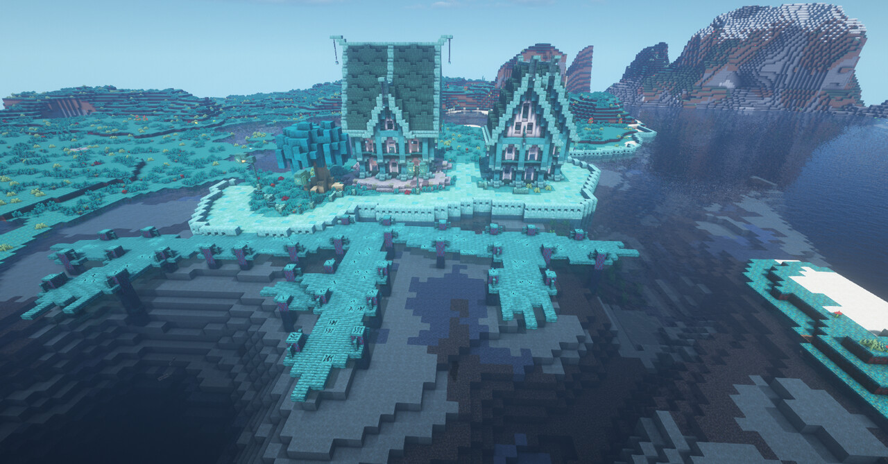 Blue Valley | Cidade Medieval | Medieval City Minecraft Map