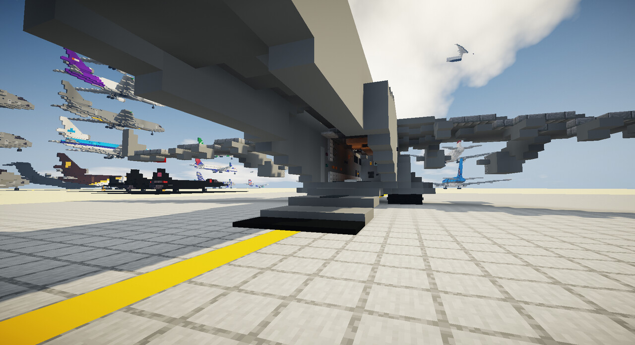 C-17 Globemaster III (Revised Edition) Minecraft Map