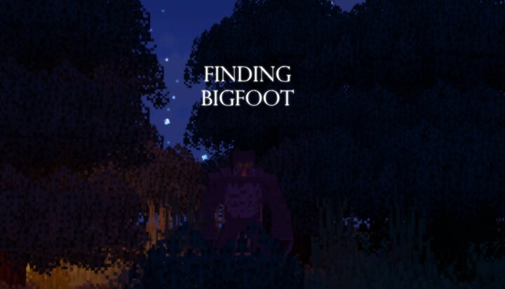 Finding Bigfoot Minecraft Map