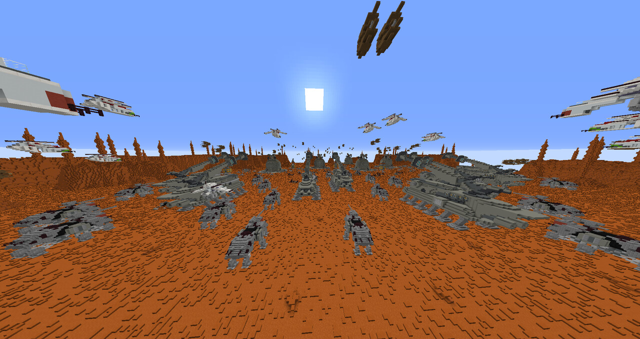 Battle of Geonosis Map | Minecraft 1.12.2 Minecraft Map