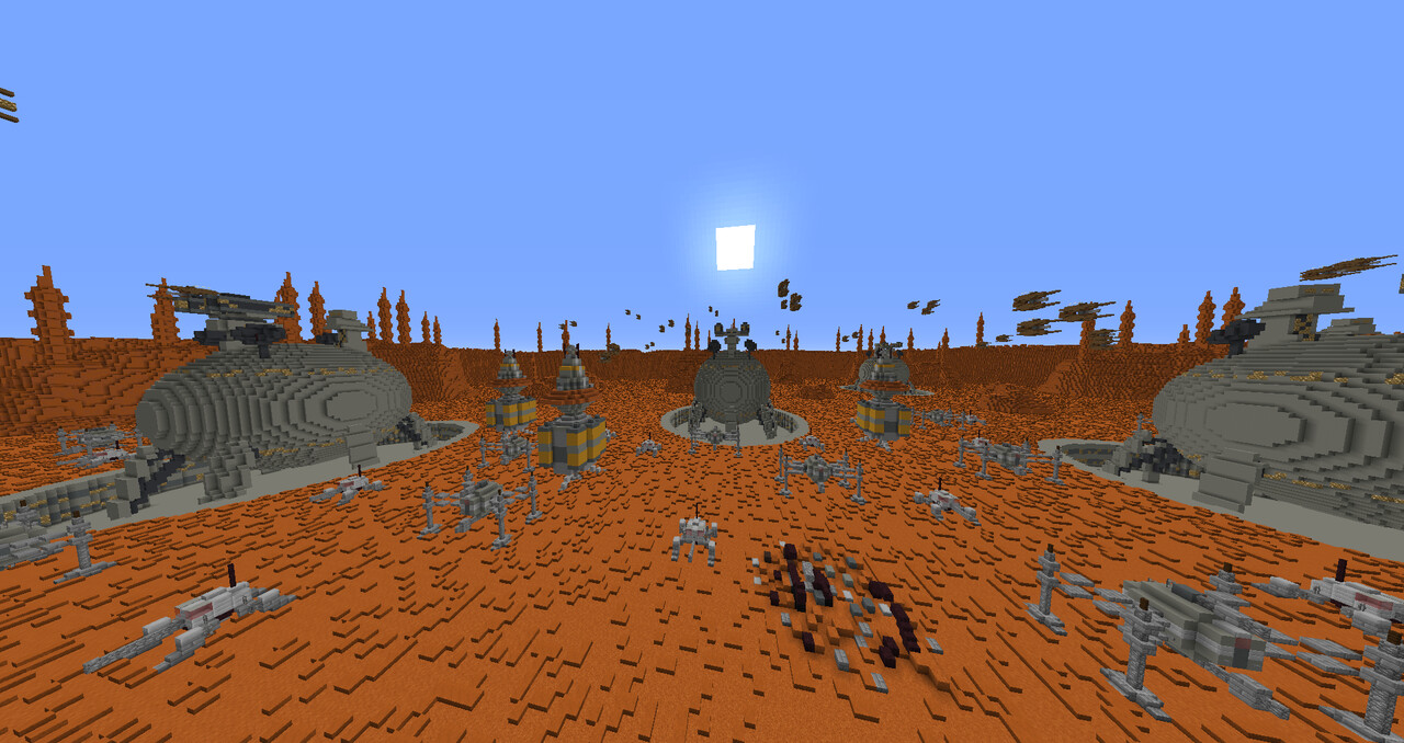 Battle of Geonosis Map | Minecraft 1.12.2 Minecraft Map