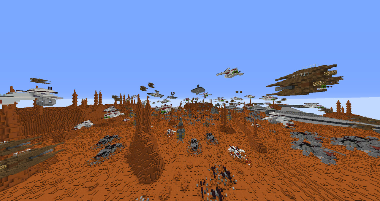 Battle of Geonosis Map | Minecraft 1.12.2 Minecraft Map