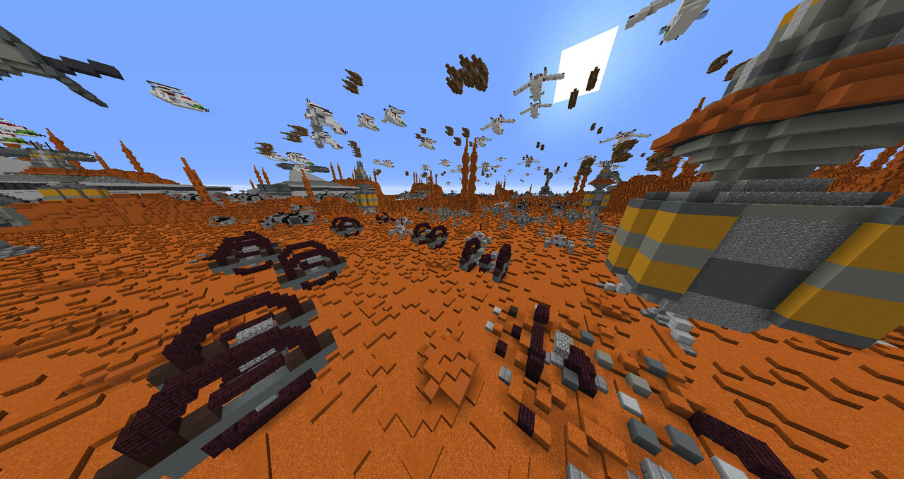 Battle of Geonosis Map | Minecraft 1.12.2 Minecraft Map