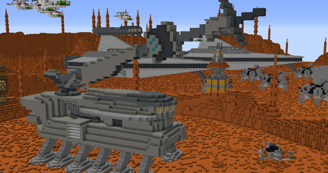 Battle of Geonosis Map | Minecraft 1.12.2 Minecraft Map