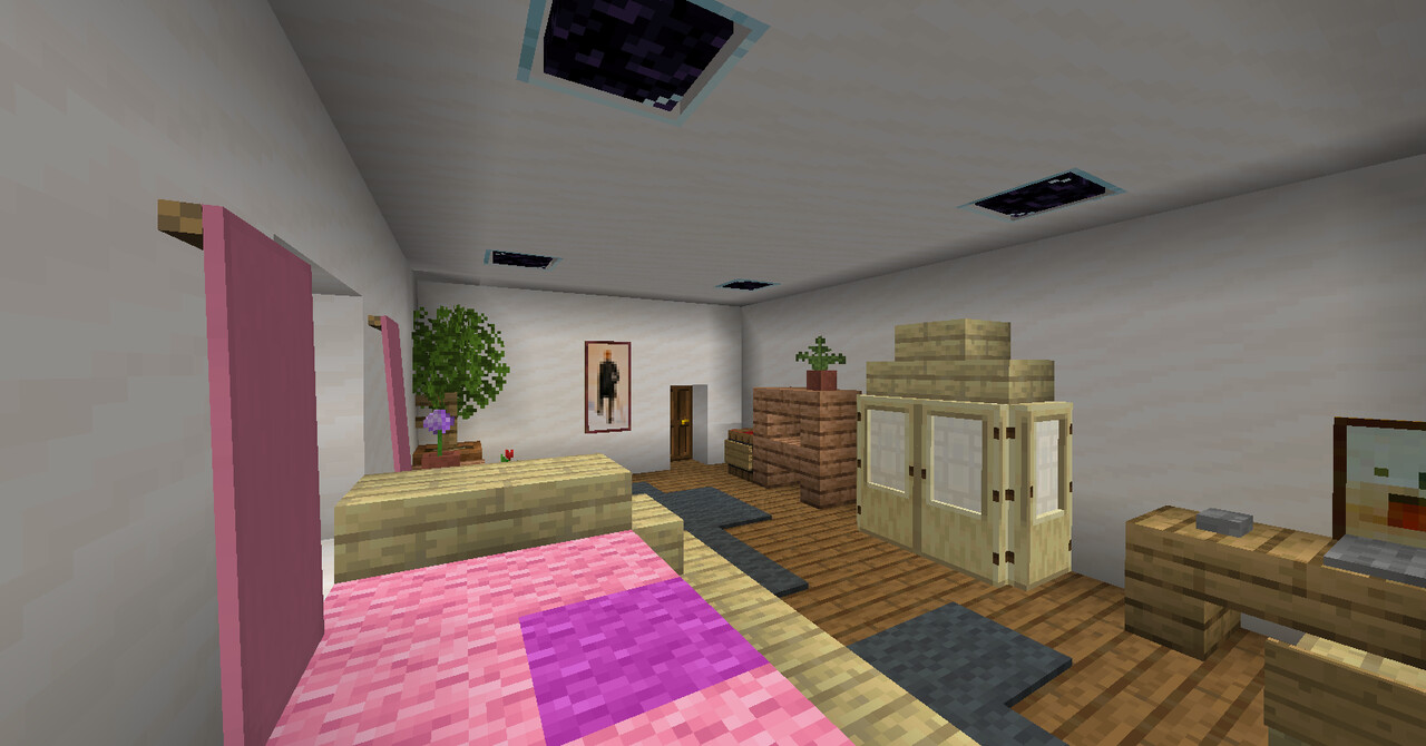 Cute Aesthetic Room Minecraft Map