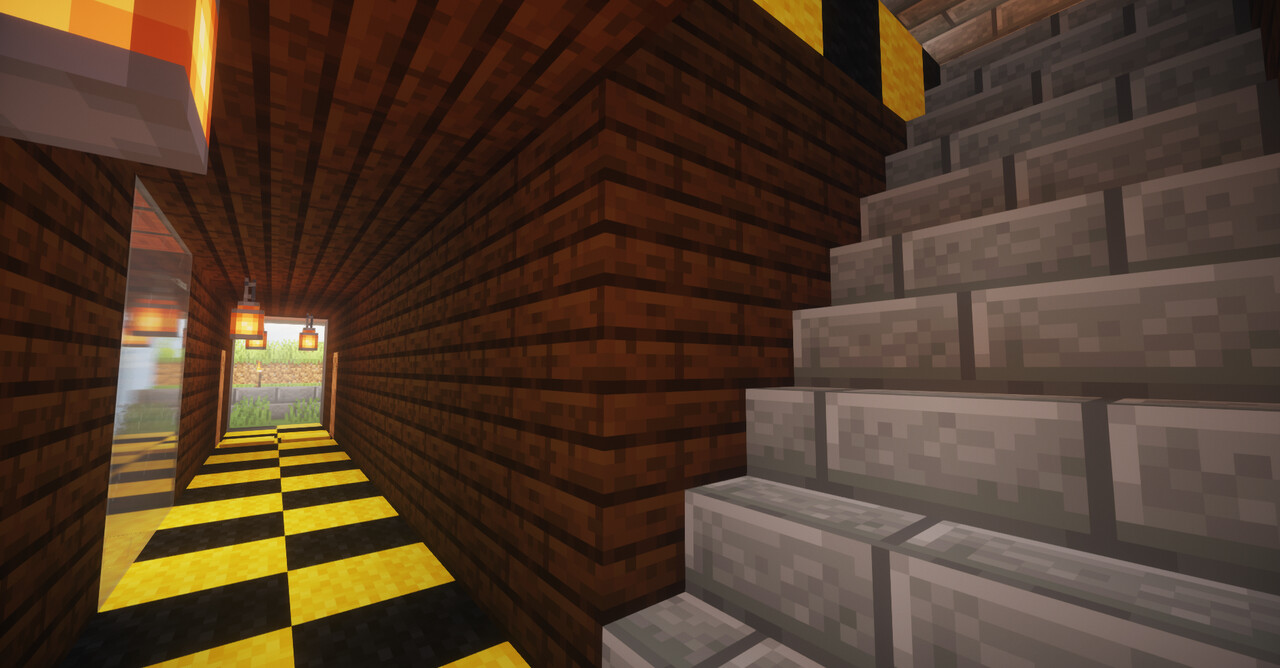 My first Minecraft House | Inspiration : Grian Minecraft Map