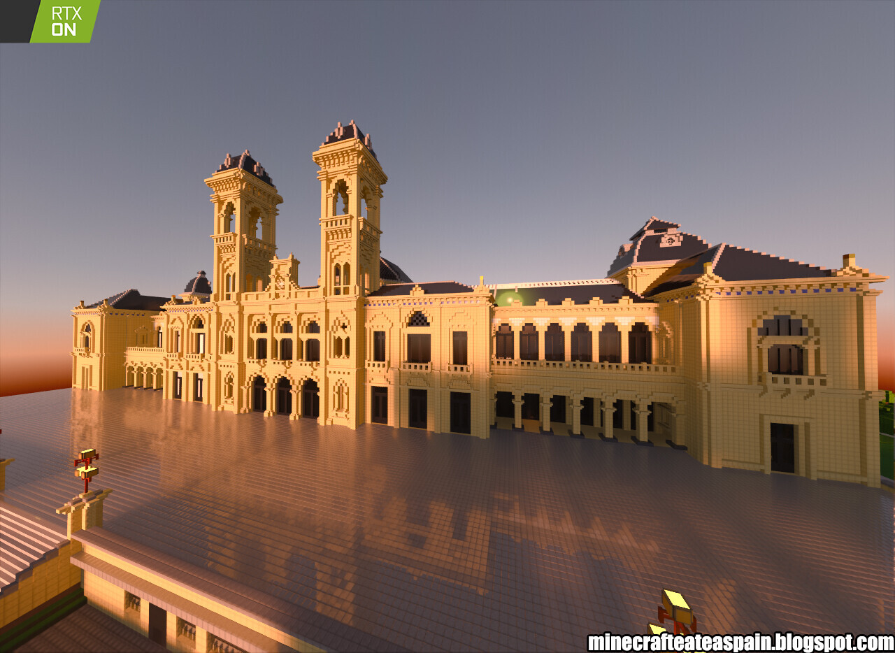 Minecrafteate in RTX, Nº23: Replica of the City of San Sebastian, Spain ...