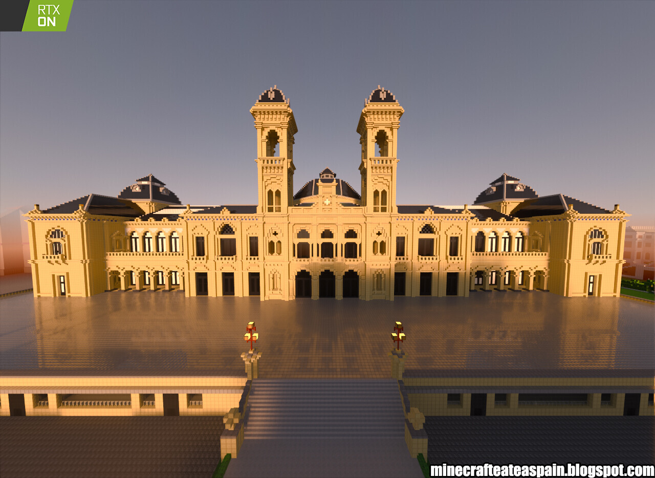 Minecrafteate in RTX, Nº23: Replica of the City of San Sebastian, Spain ...