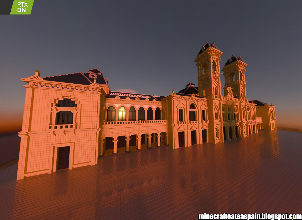 Minecrafteate in RTX, Nº23: Replica of the City of San Sebastian, Spain ...