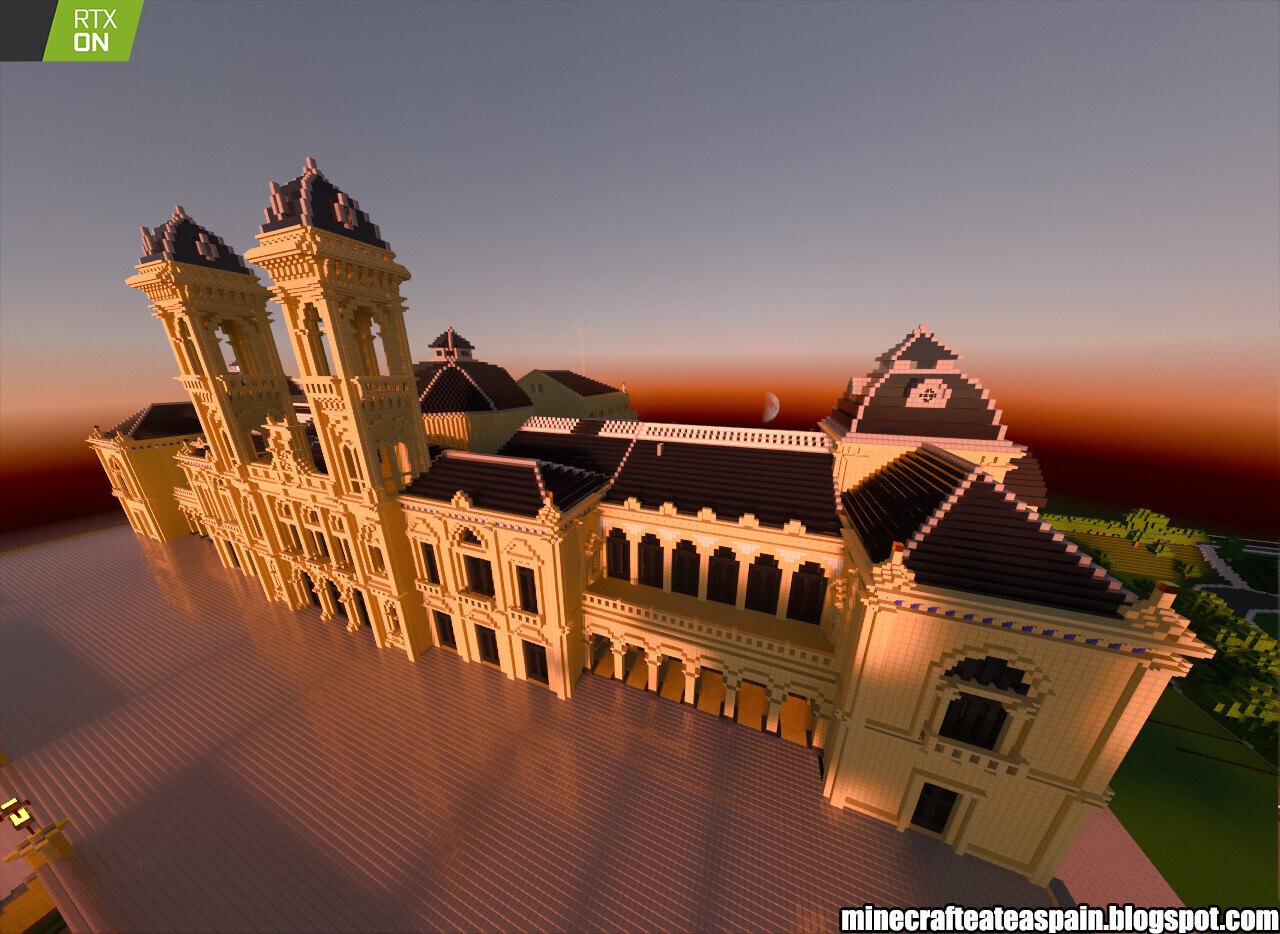 Minecrafteate in RTX, Nº23: Replica of the City of San Sebastian, Spain ...