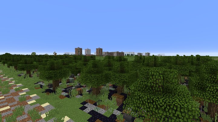Chernobyl mini-survival Pre-Universe demo Minecraft Map