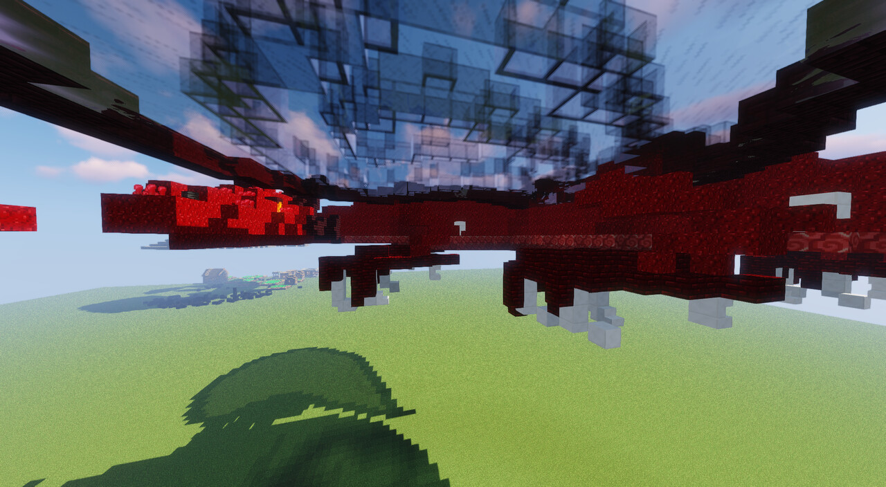 my first (fire-)dragon (1.13) Minecraft Map