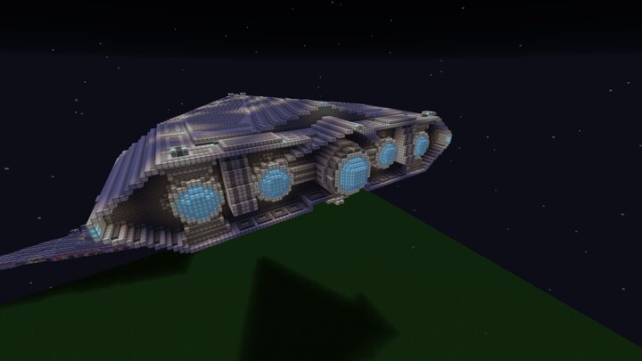 Star Wars - Quasar Fire Class Cruiser Carrier Minecraft Map