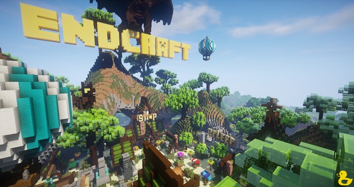 ENDCRAFT Summer Lobby Minecraft Map