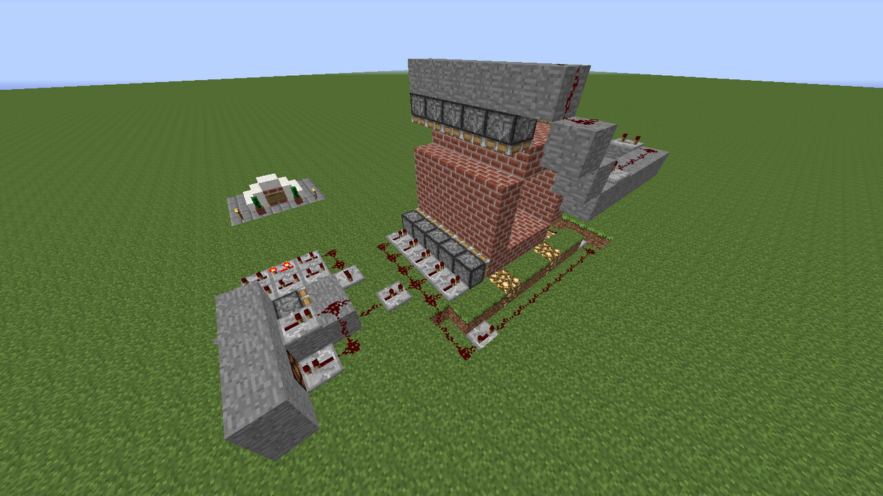 ROTARY SYSTEM (sistema rotativo) Minecraft Map