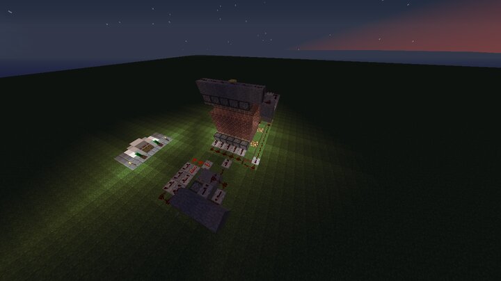 ROTARY SYSTEM (sistema rotativo) Minecraft Map