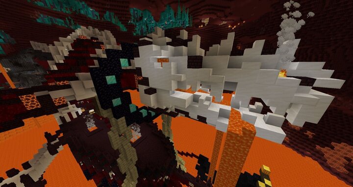 Hell Ship - Nether Spawn Minecraft Map