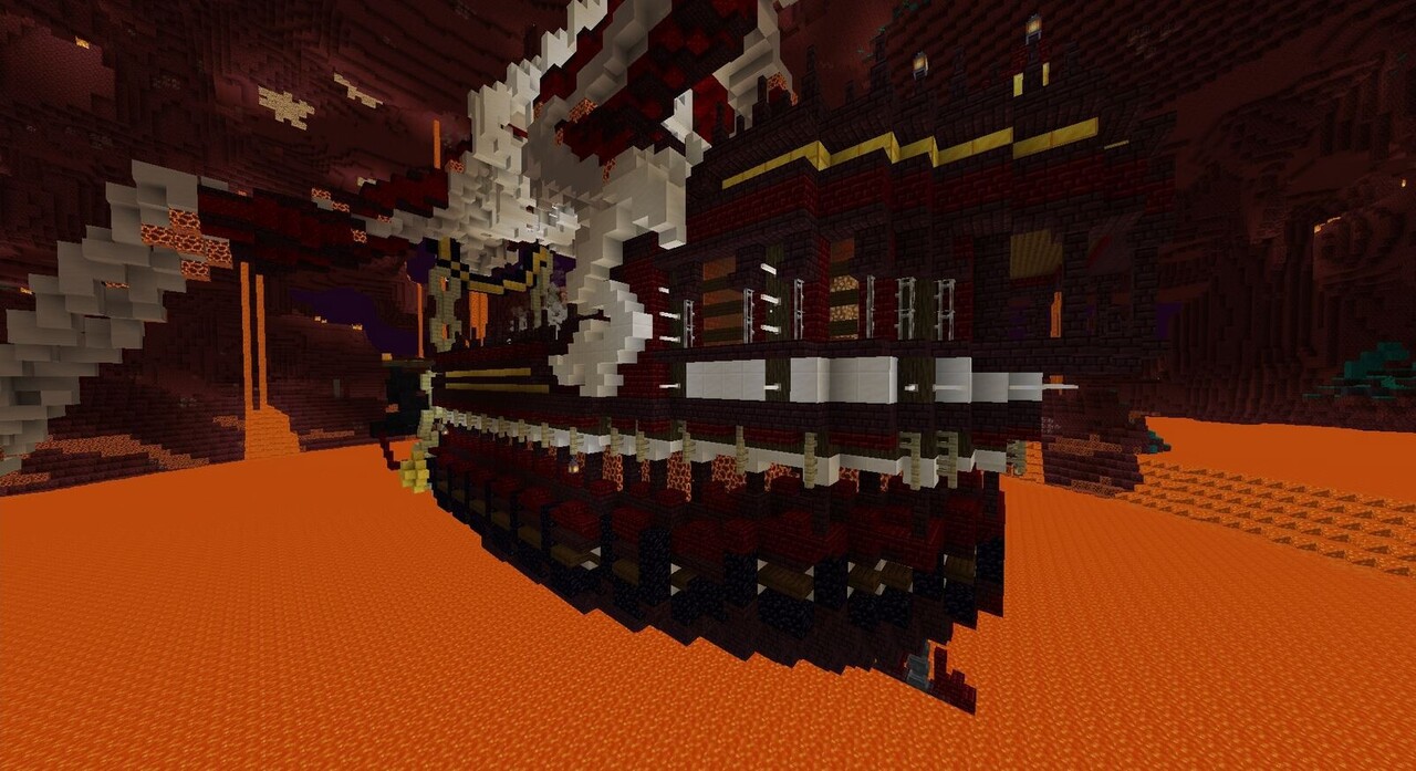 Hell Ship - Nether Spawn Minecraft Map