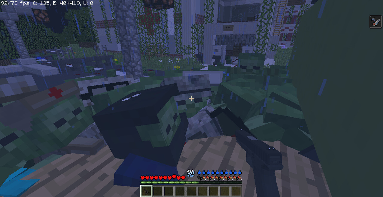 The Dead's Town Minecraft Map