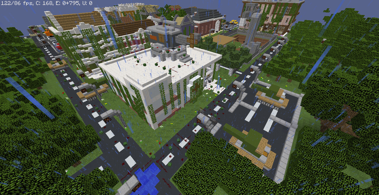 The Dead's Town Minecraft Map