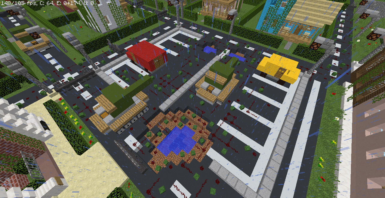 The Dead's Town Minecraft Map