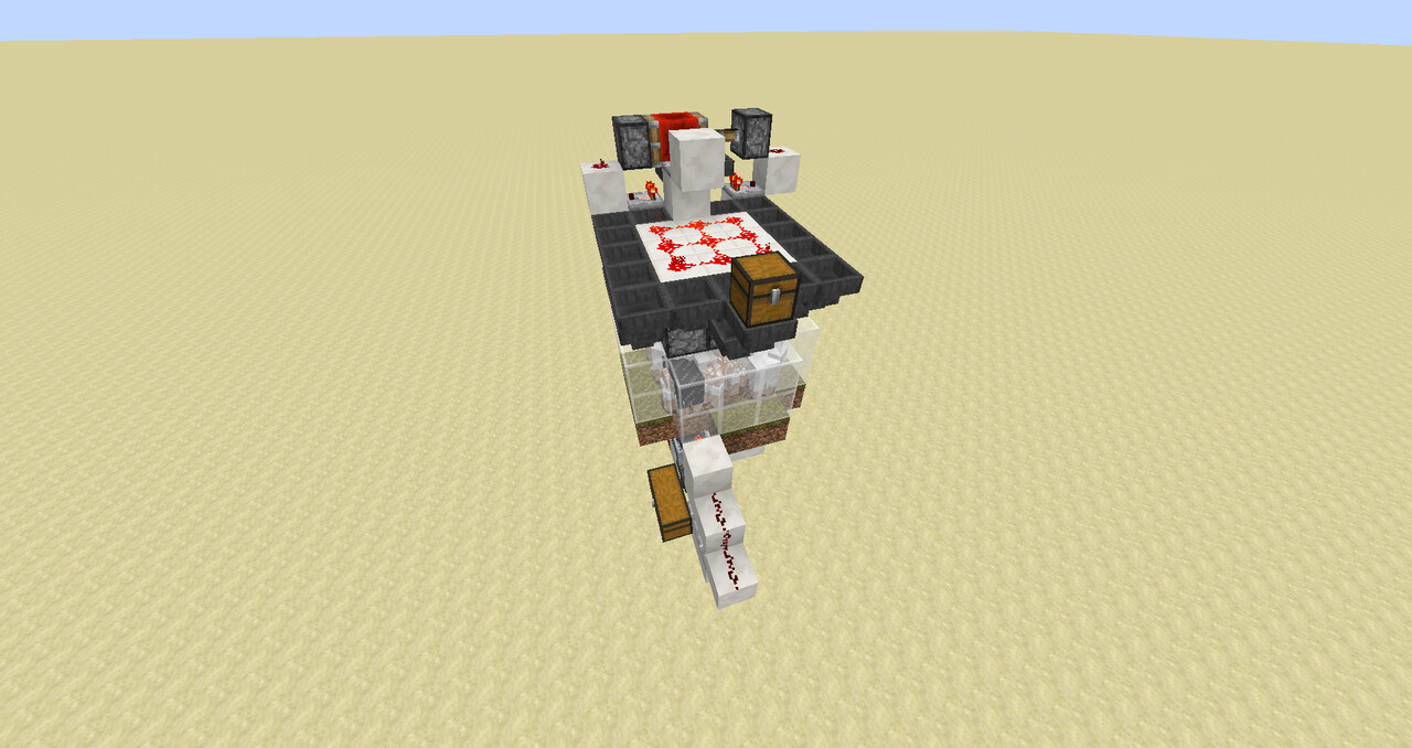 Automatic fast sheep farm Minecraft Map