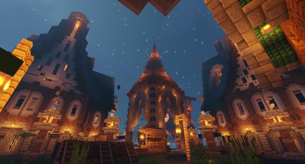 Server Spawn that I built! Minecraft Map