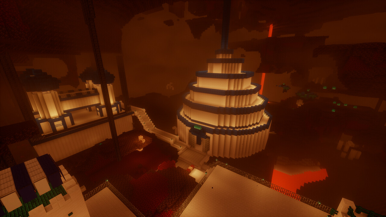 Innana's Descent to Netherworld Yakhchal Minecraft Map