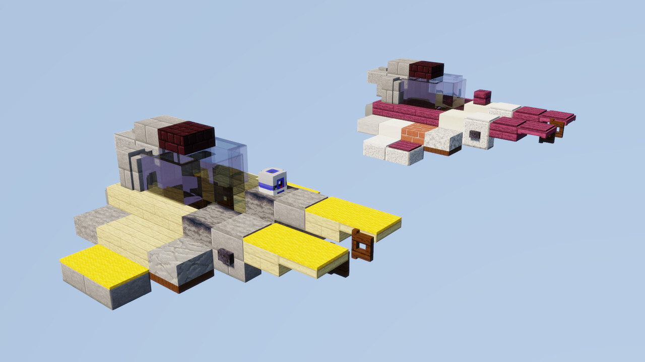 Eta-2 Actis-Class Interceptor Minecraft Map