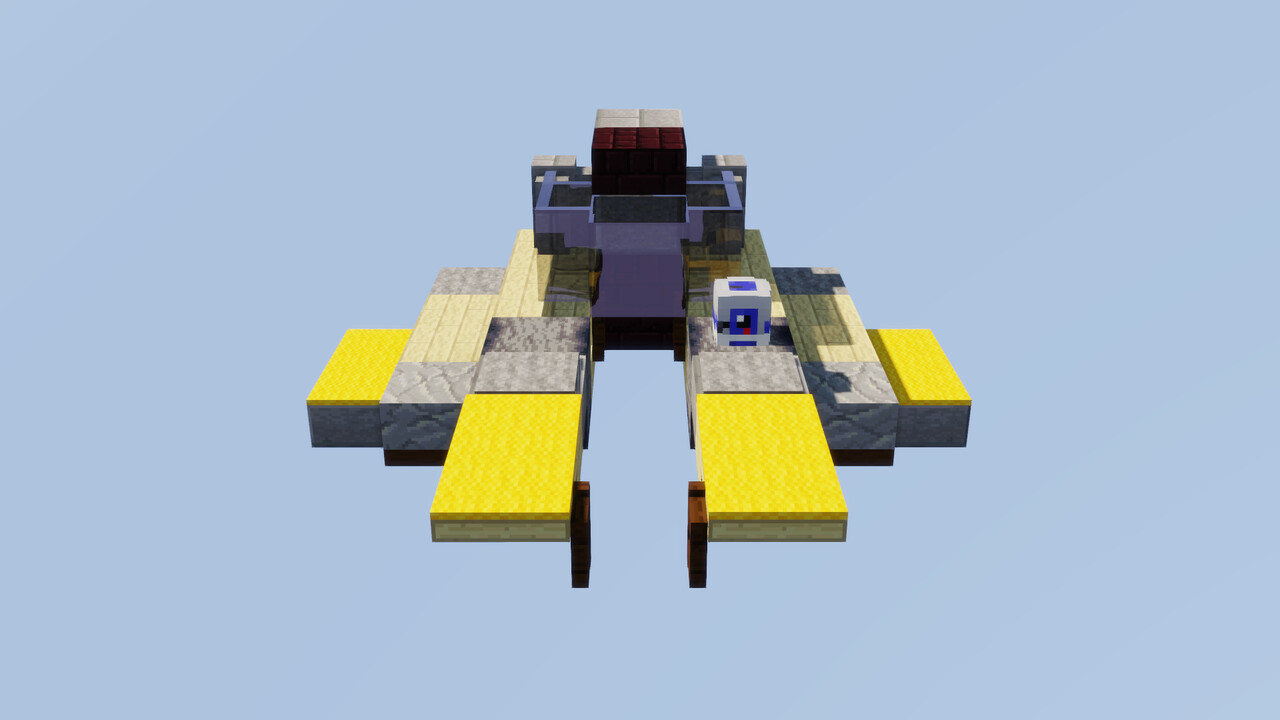 Eta-2 Actis-Class Interceptor Minecraft Map