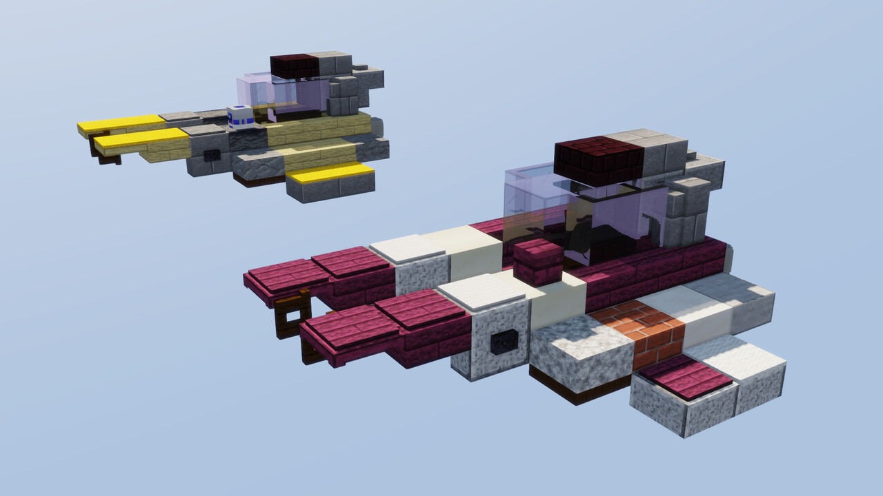 Eta-2 Actis-Class Interceptor Minecraft Map