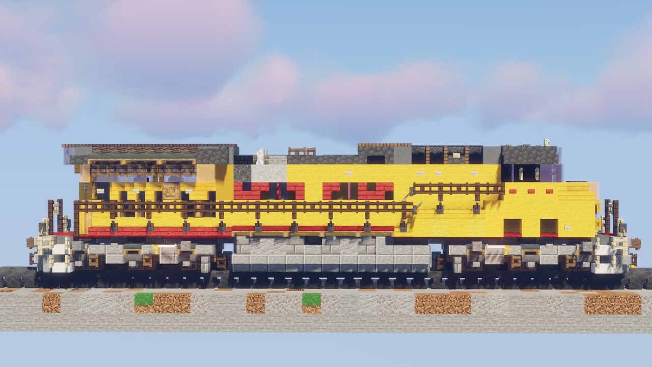 1.5:1 Union Pacific GE C60AC Minecraft Map