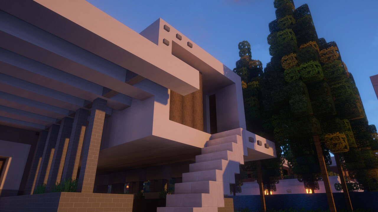 Modern Villa Minecraft Map