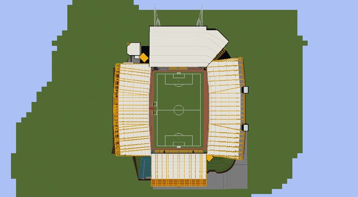 Molineux Stadium Minecraft Map