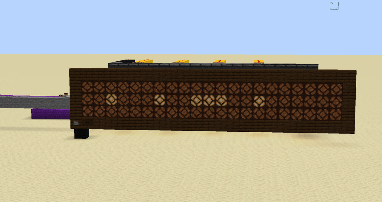 Morse code sender Minecraft Map