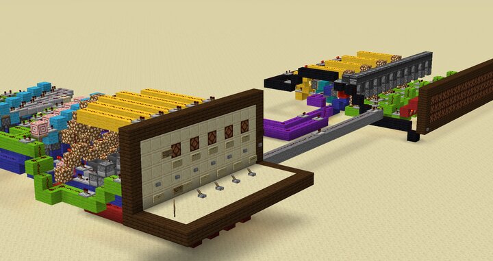 Morse code sender Minecraft Map