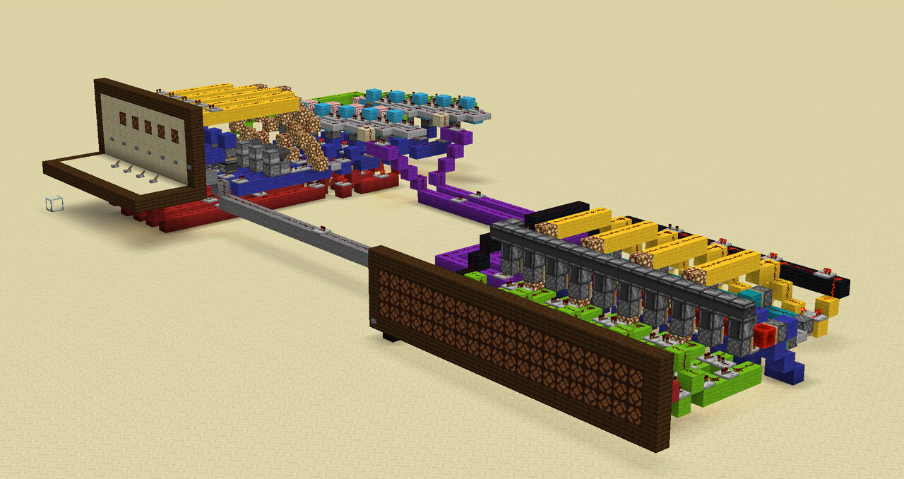 Morse code sender Minecraft Map