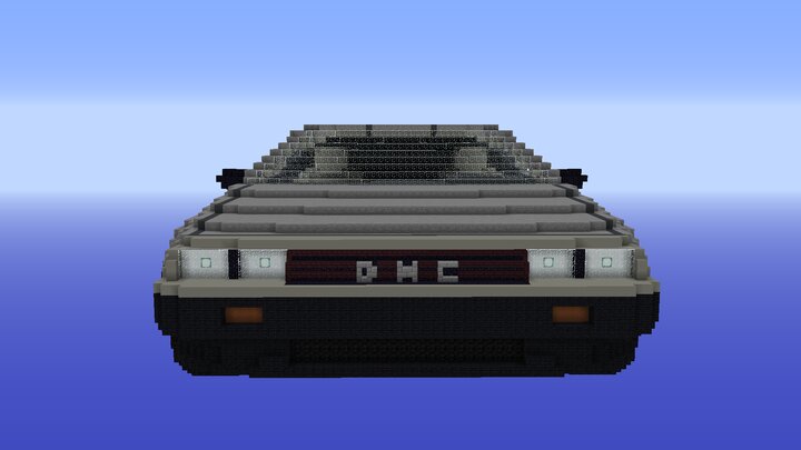 DeLorean DMC 12 Minecraft Map