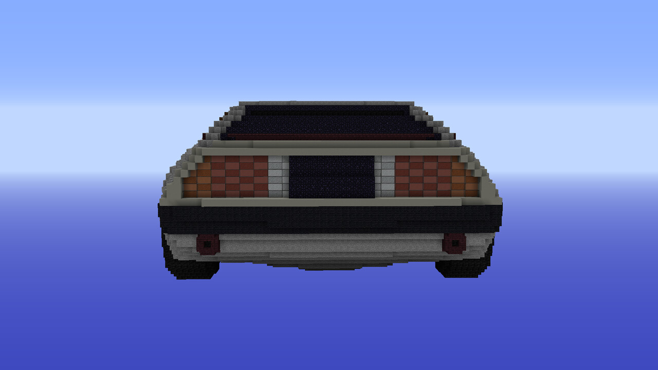 DeLorean DMC 12 Minecraft Map