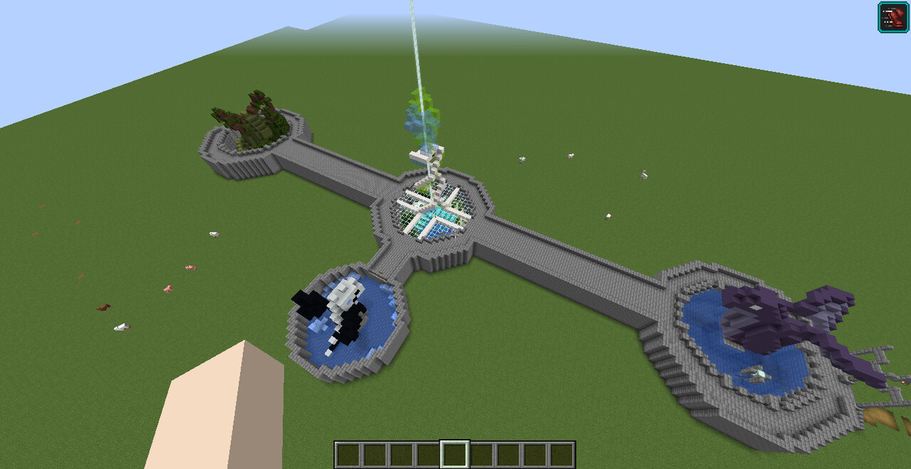 Dragon Flame Bridge Minecraft Map