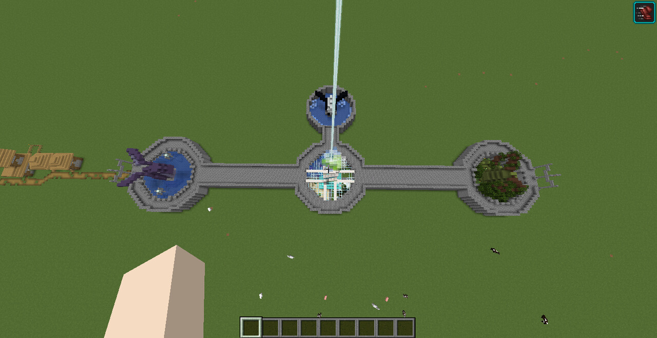 Dragon Flame Bridge Minecraft Map