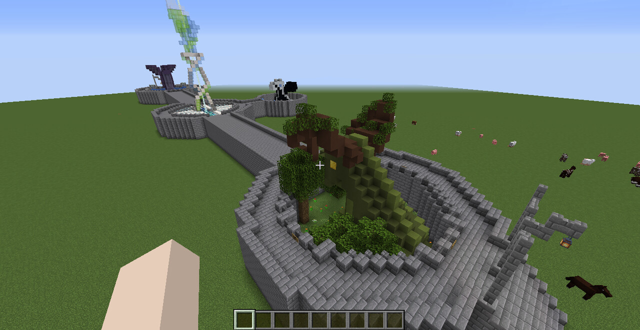 Dragon Flame Bridge Minecraft Map