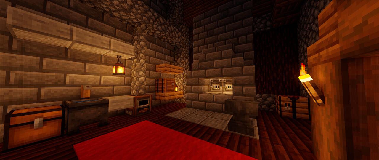 Spruce Keep /w Download Minecraft Map