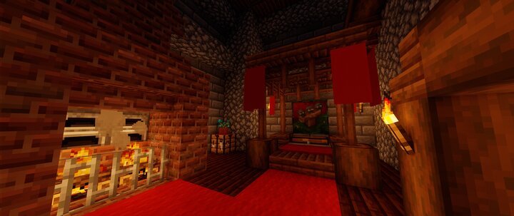 Spruce Keep /w Download Minecraft Map