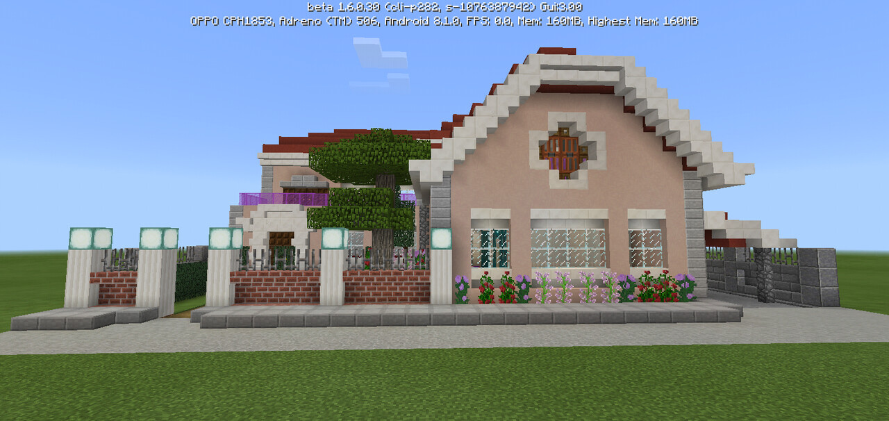 Casa Rosa Minecraft Map