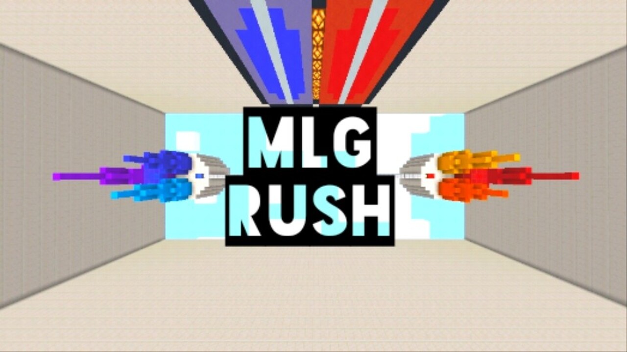 Mlg rush Minecraft Map