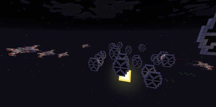 Star War Space Battle Minecraft Map