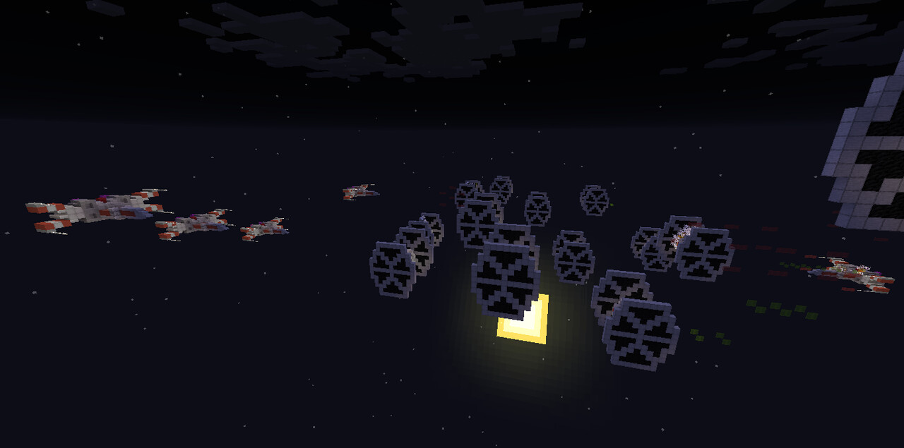 Star War Space Battle Minecraft Map