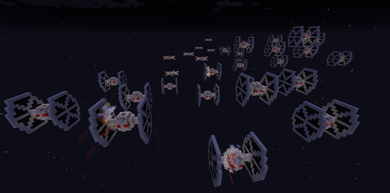 Star War Space Battle Minecraft Map